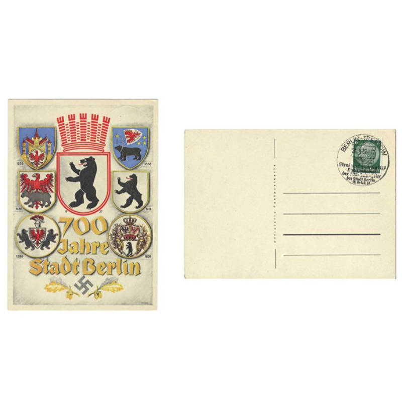 700 Years of Berlin Color Postcard – Rohr Historica – Militaria ...